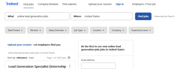 Lead Generation Jobs: How much do they pay and where can you find one