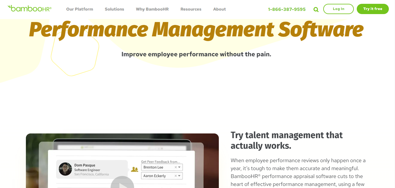 10 Best Performance Management Software for Small Businesses : LeadFuze