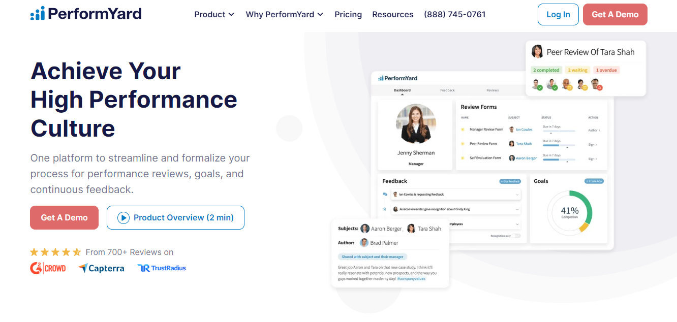 10 Best Performance Management Software for Small Businesses